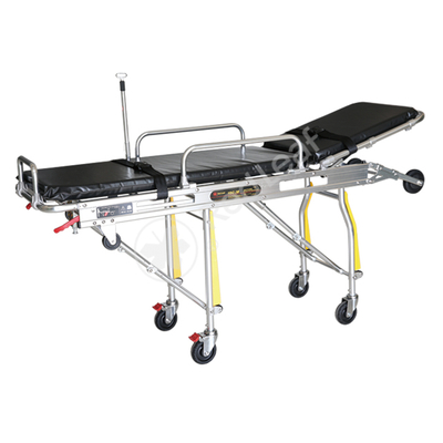 YDC-3B 救护车担架, 救护车担架, 高强度铝合金折叠担架 供应 - 江苏日新医疗设备股份有限公司